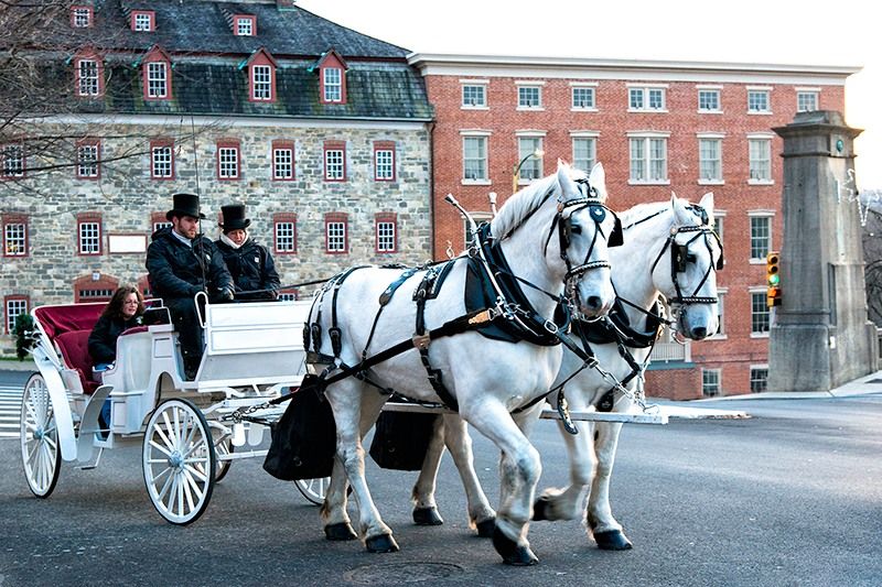 Horse-Drawn Carriage Rides at Historic Moravian Bethlehem Historic ...