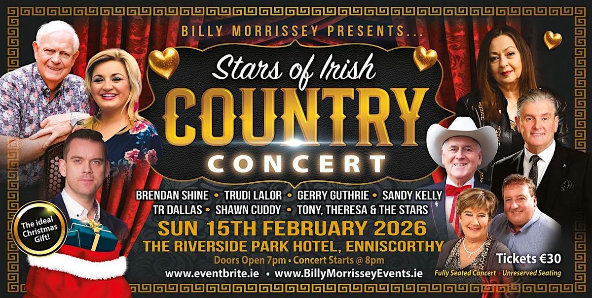 Stars of Irish Country Concert - The Riverside Park Hotel, Enniscorty ...