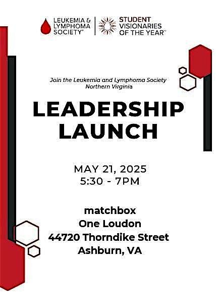 2026 Leadership Launch at matchbox, Ashburn on 21st May, 2025