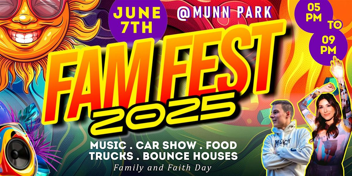 Fam Fest 2025 at 210 E Main St, Lakeland on 7th June, 2025