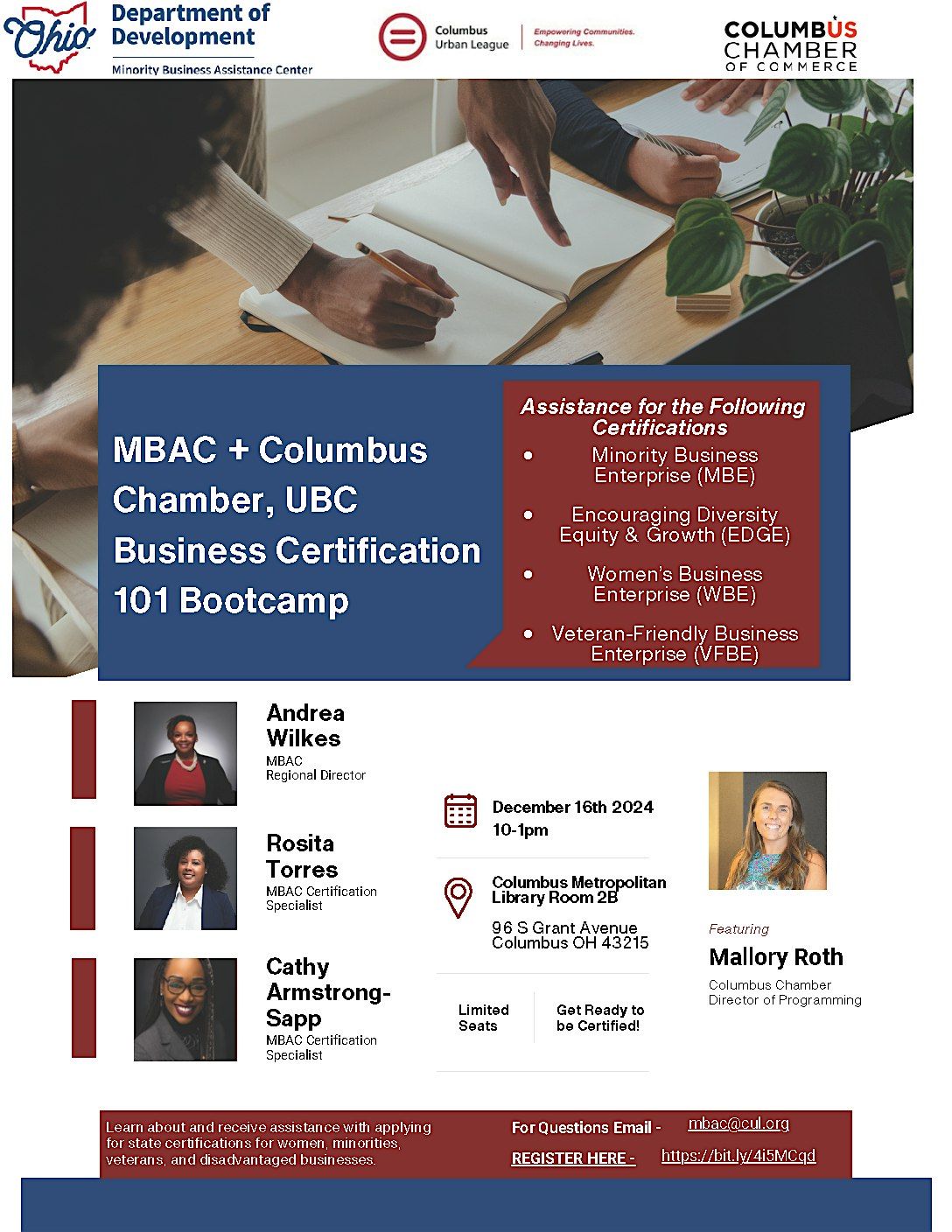 MBAC + Columbus Chamber, UBC Business Certification 101 Bootcamp at ...
