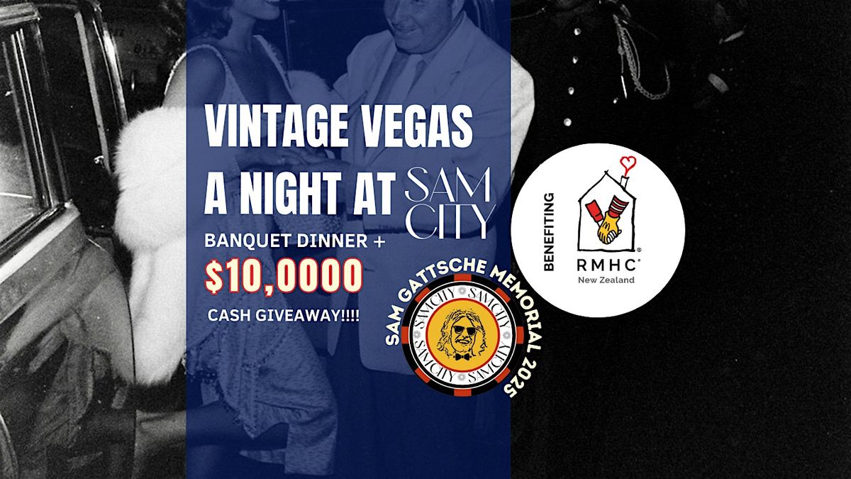 2025 Sam Gattsche Memorial Fundraiser - Vintage Vegas Night at Sam City ...