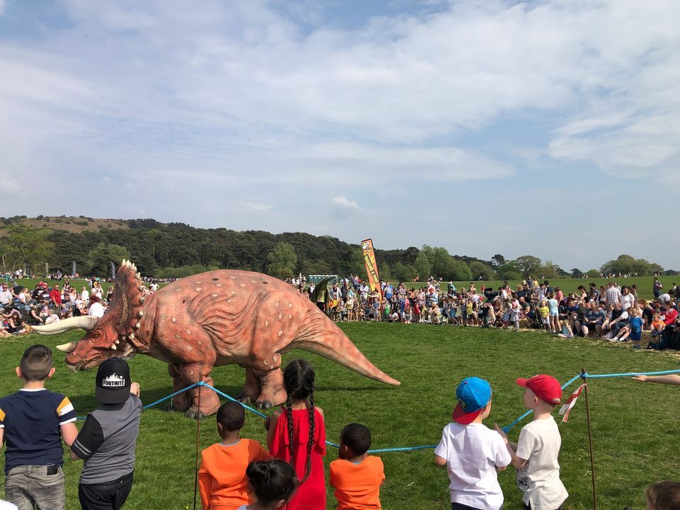 Dinosaurs at Northfield Victoria Common Park Birmingham -FREE ...