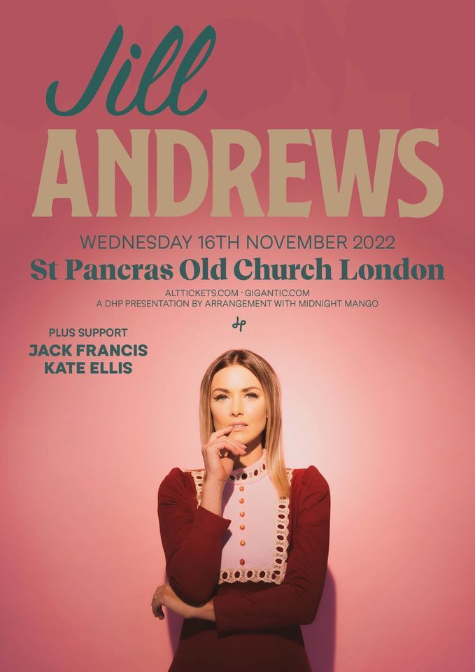 Jill Andrews live at London, St Pancras Old Church | St Pancras Old ...