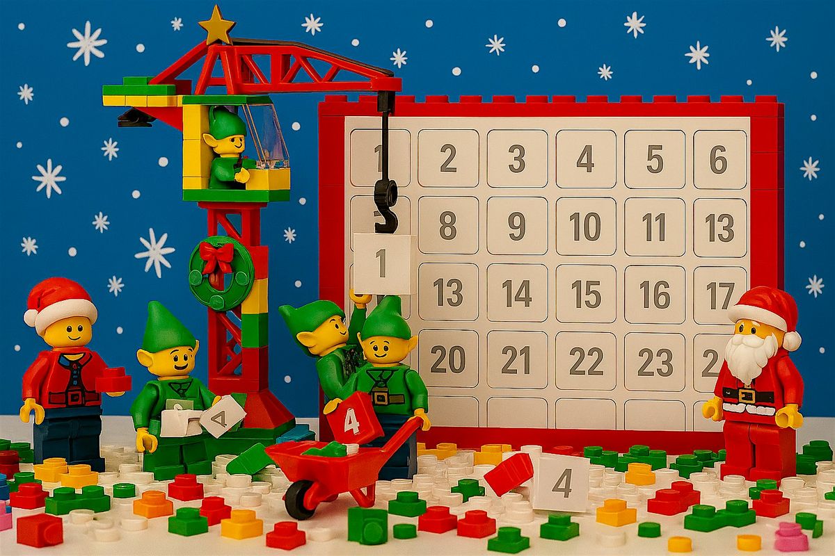 LEGO Build with the Masters - Advent Calendar at Brick Evolution: LEGO ...