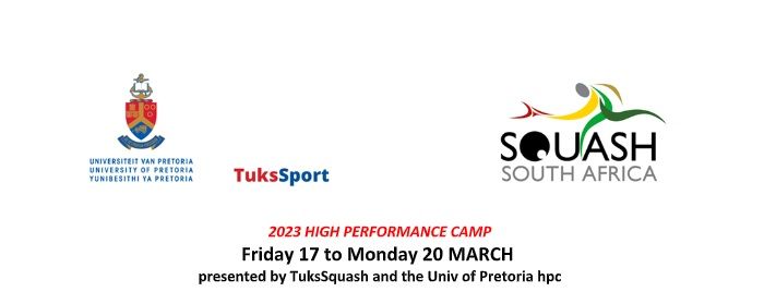 2023 HIGH PERFORMANCE CAMP | Pretoria | March 17 to March 20