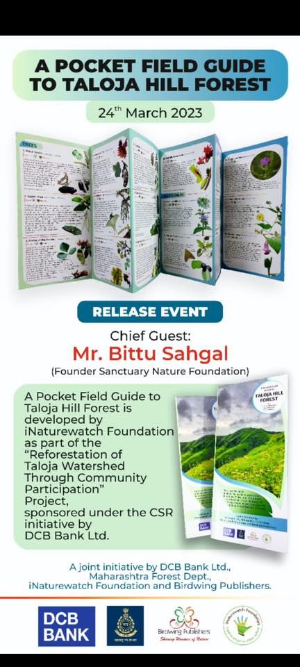 Release Programme of Pocket Field Guide to Taloja Hill Forest at Bombay ...