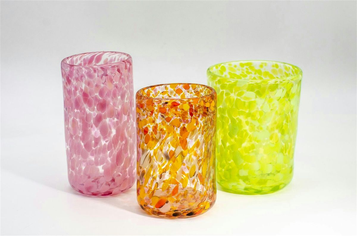 Make your own hand made drinking glass! A toast to cool summer ...