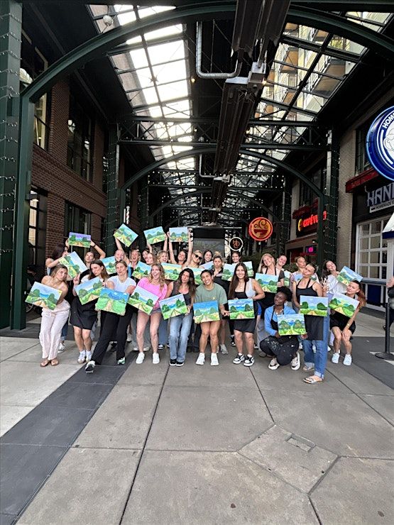 Paint & Sip at 5th St Alley ““Stained Glass Rose” at Art with Alejandro ...