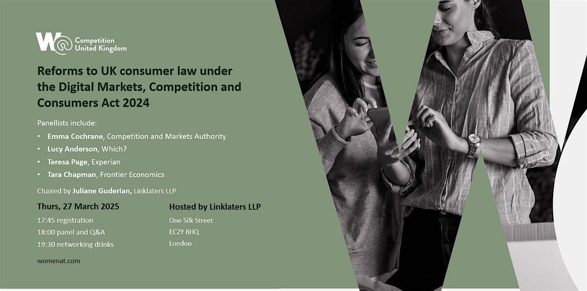 Reforms to UK consumer law under the DMCC Act 2024 | Linklaters, London ...