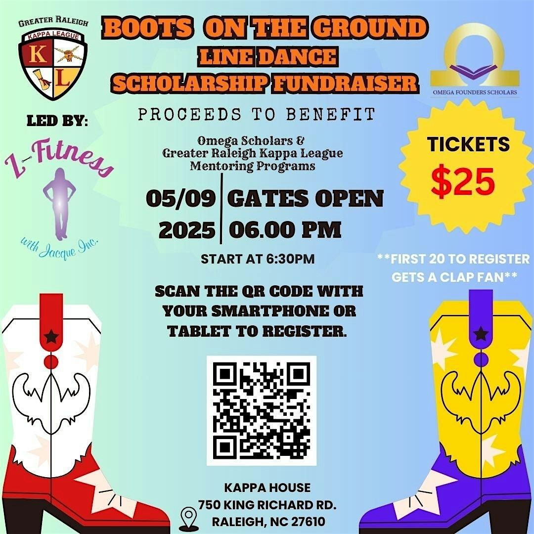 Boots on the Ground Line Dance Scholarship Fundraiser at Kappa ...