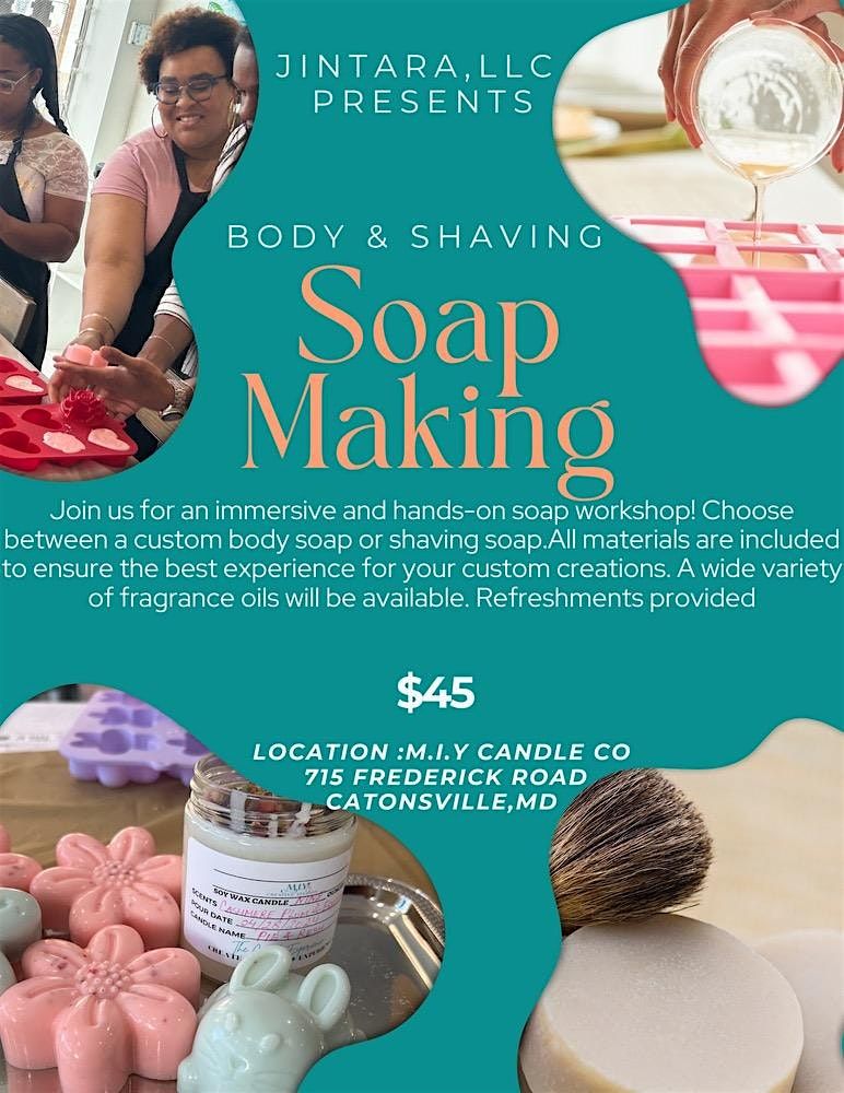 Soap Making Workshop at 715 Frederick Rd 1st floor, Catonsville on 3rd May, 2025