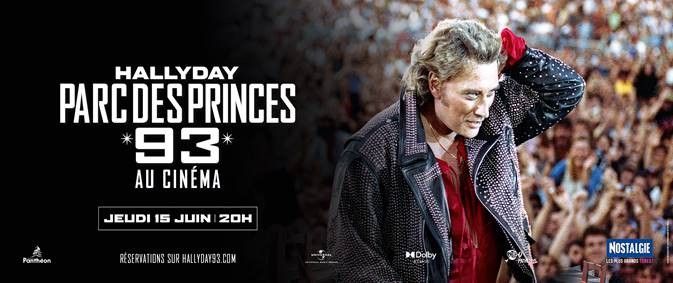 JOHNNY HALLYDAY - Parc des Princes 93 | Ciné Mont-Blanc, Annecy, RH ...