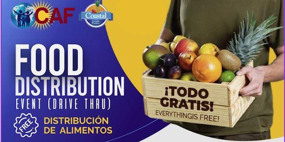 Food Distribution Event / Distribucion de Alimentos -( Drive Thru ...