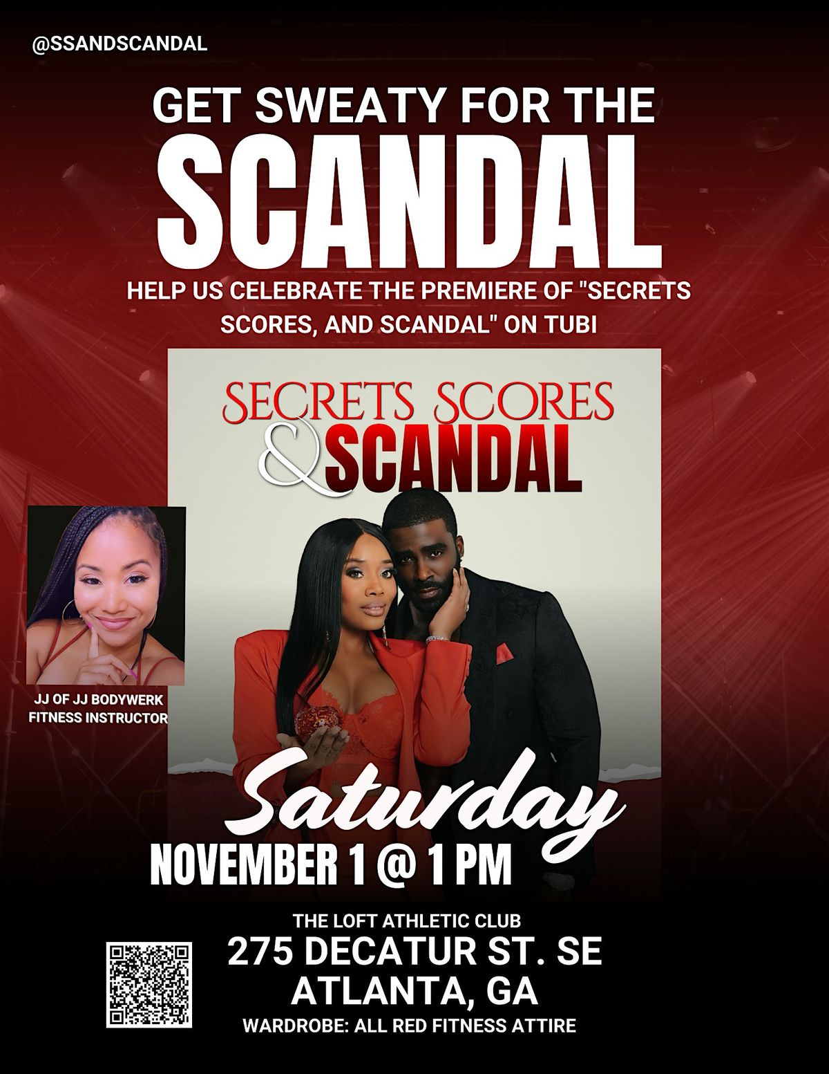 Get Sweaty for the SCANDAL at The Loft Athletic Club, Atlanta on 1st ...