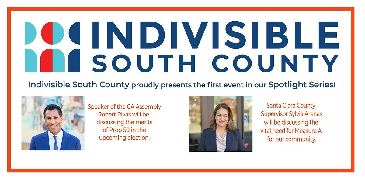 Indivisible South County Spotlight Series at 8191 Swanston Ln, Gilroy on 4th October, 2025