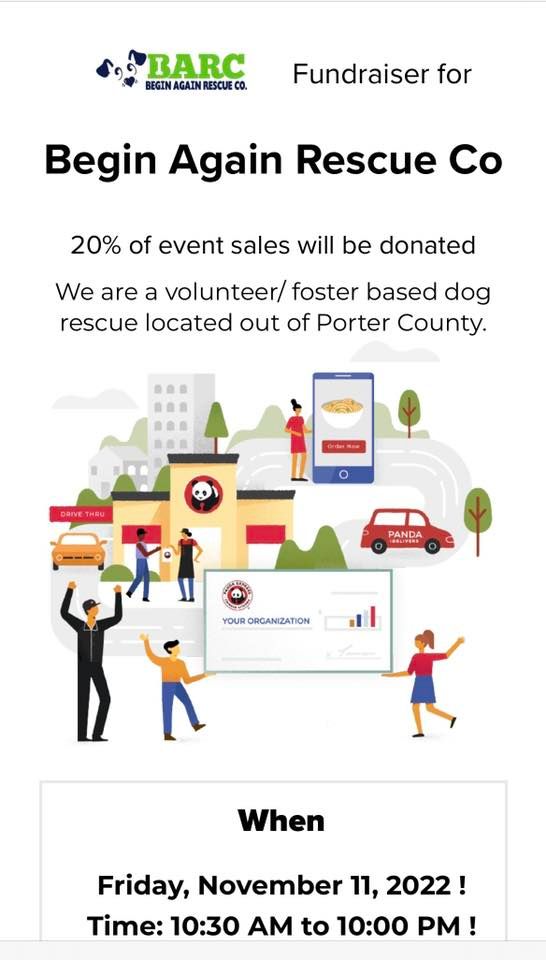 Dine night fundraiser at Panda Express | Panda Express, Valparaiso, IN ...