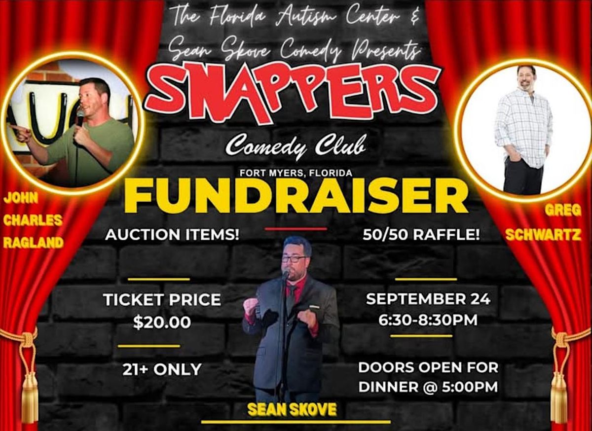 Florida Autism Center Comedy Fundraiser at Snappers Comedy Club, Fort ...