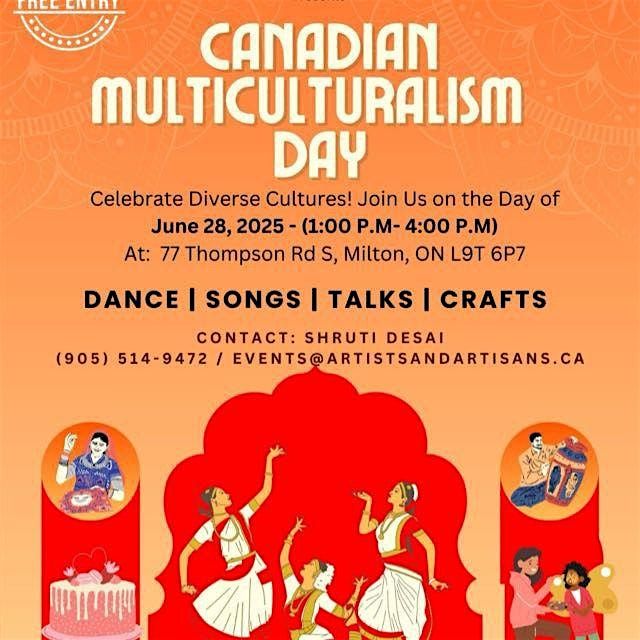 Canadian Multiculturalism Day at Lions Club, Milton on 28th June, 2025