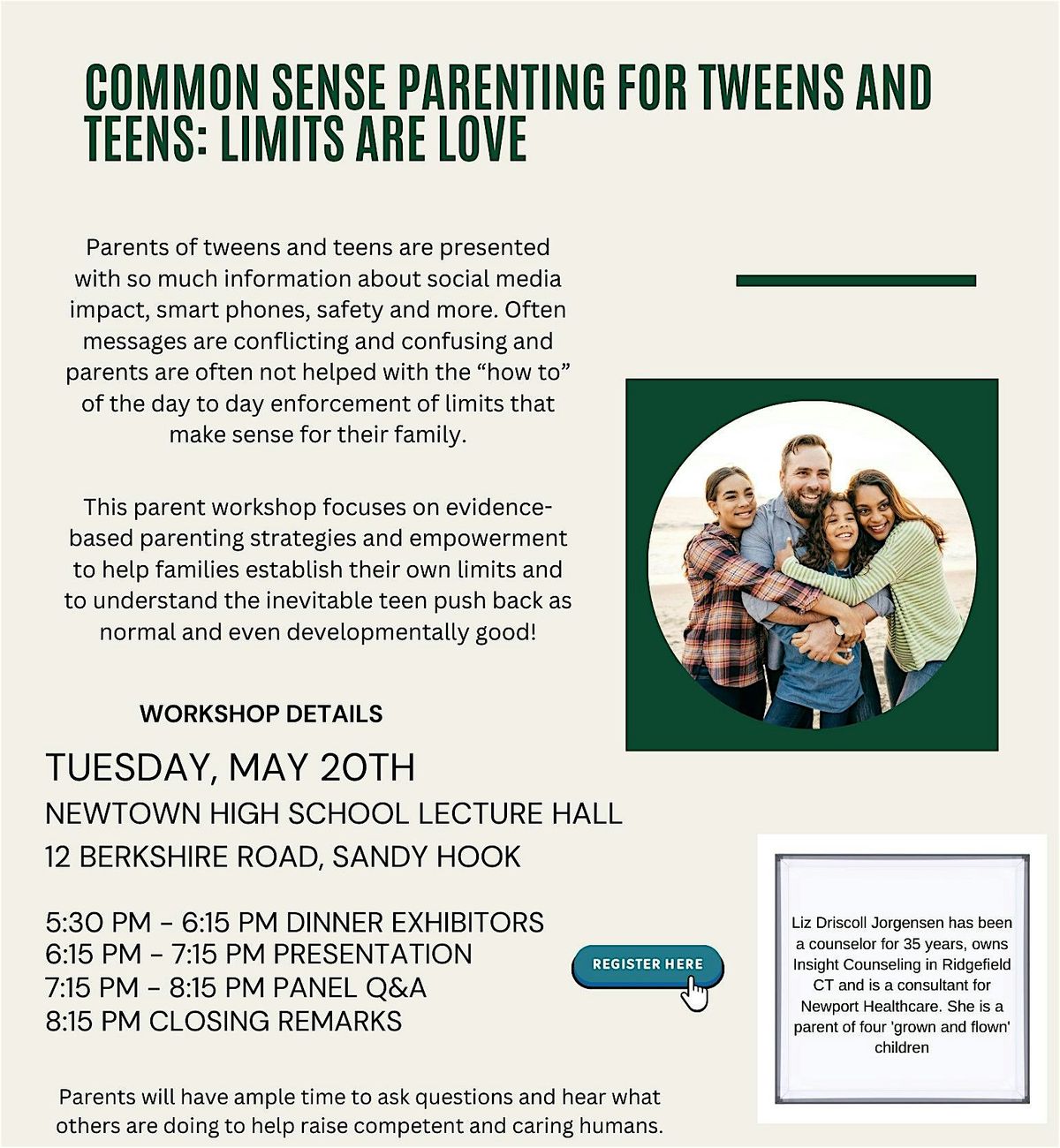 Common Sense Parenting for Teens and Tweens at Newtown High School on ...