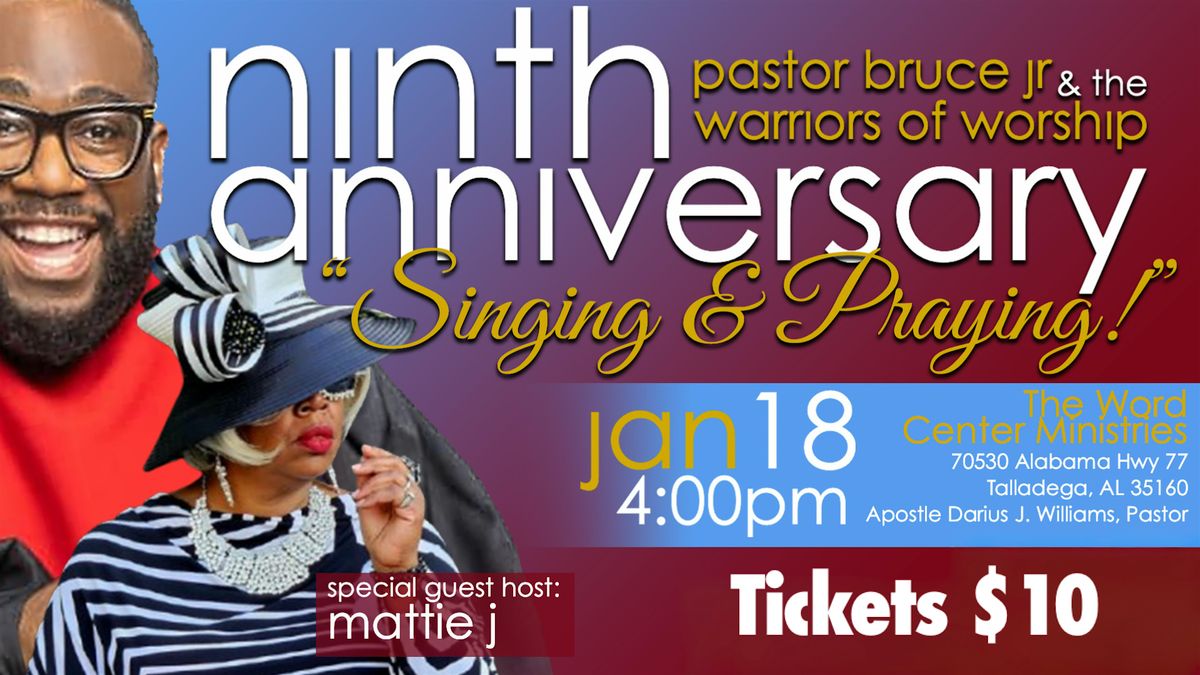 Pastor Bruce Jr. & WOWs 9th Anniversary at The Word Center Ministries ...