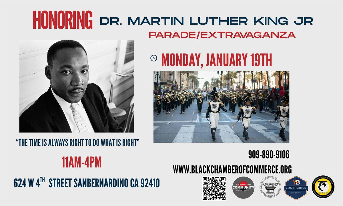 2026 MLK Parade/Extravaganza at 624 W 4th St, San Bernardino on 19th ...