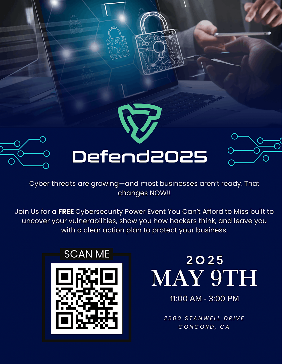 Defend 2025 | 2300 Stanwell Dr, Concord, CA | May 9, 2025