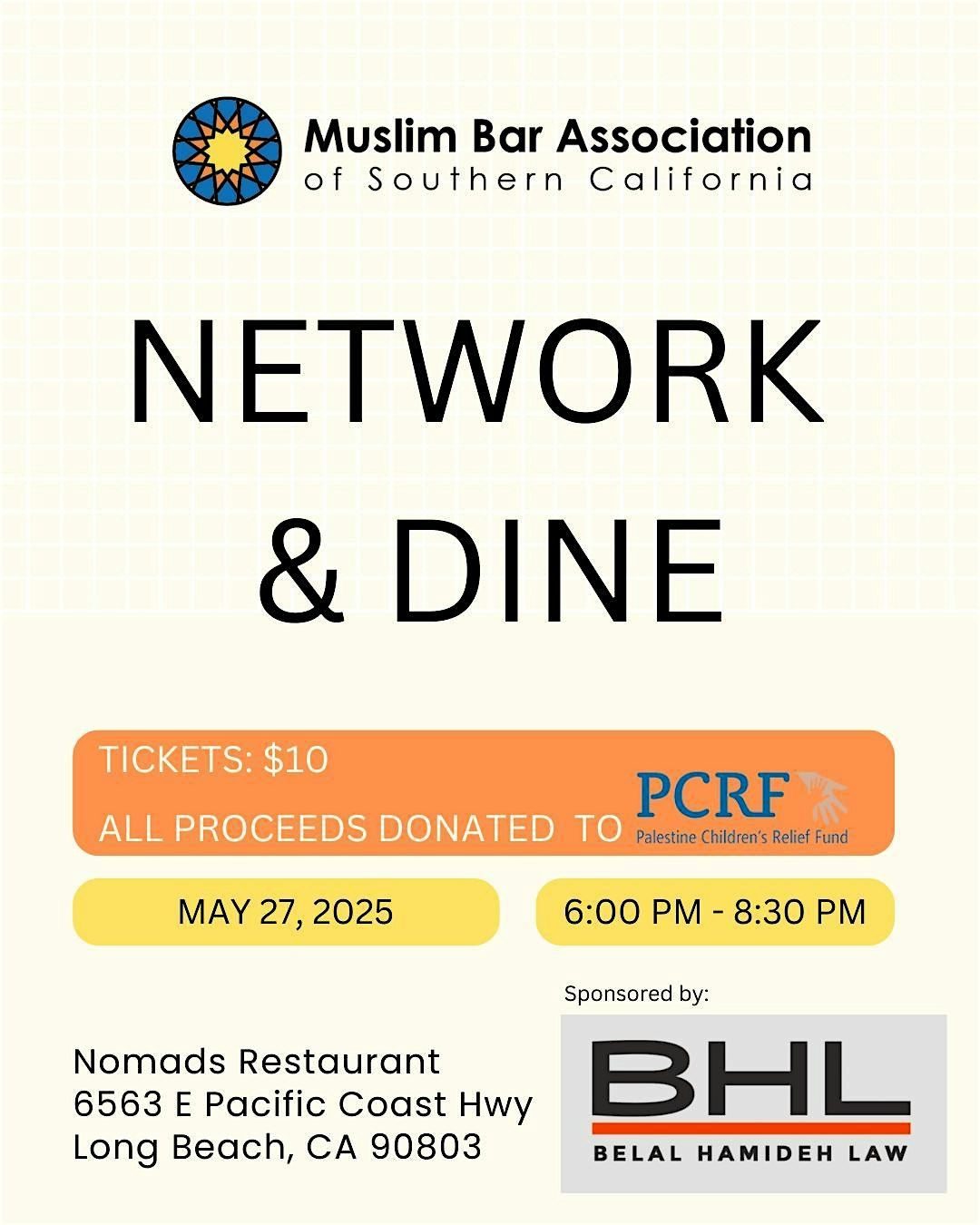 Network & Dine at Nomad Asian Bistro, Long Beach on 27th May, 2025