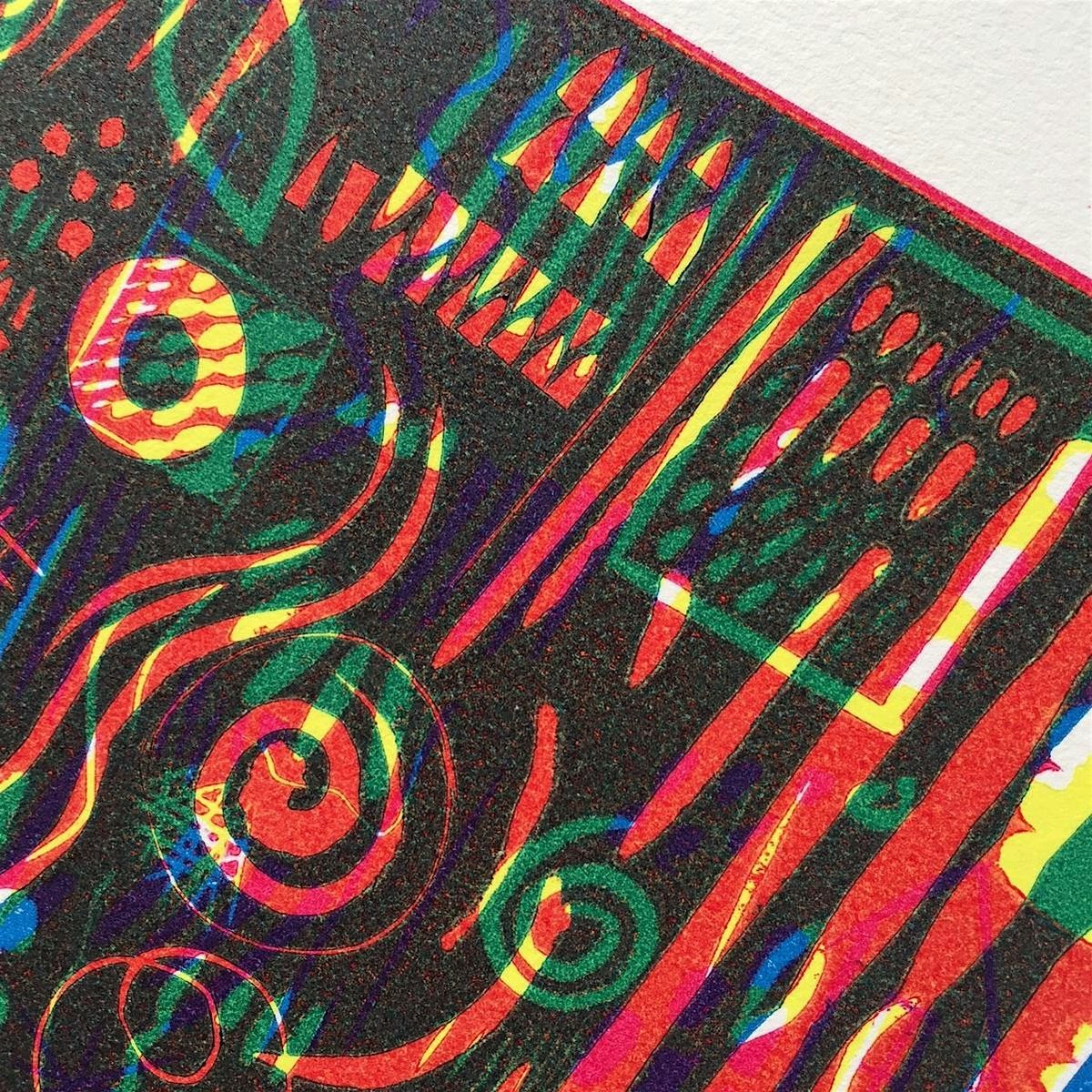 Colour Linocut workshop (weekend) at Hello Print Studio, Margate on ...