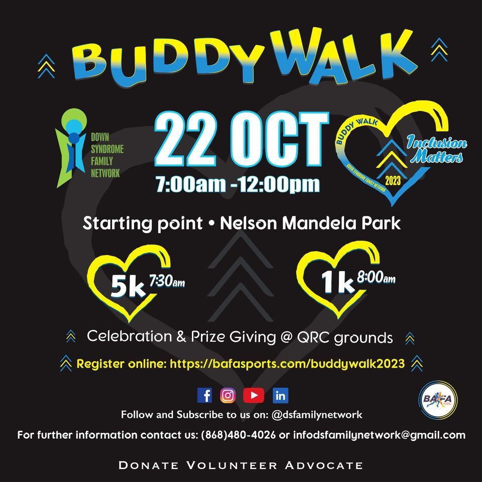 Buddy Walk 2023 at Nelson Mandela Park - Trinidad, Port Of Spain on ...
