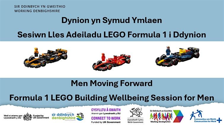 Dynion yn Symud Ymlaen - Lego Formula 1/Men Moving Forward - Lego ...