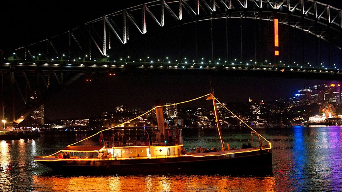 Aboard Steam Tug Waratah | 2025 New Years Eve Celebration at Sydney ...