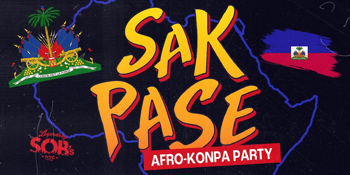 Sak Pase: Afro-Kompa Party at SOB's, New York on 15th May, 2025