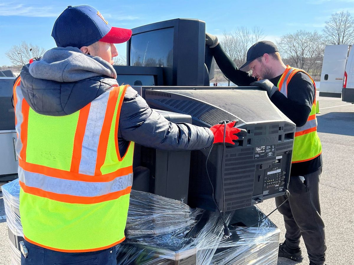 2025 Aurora Spring Electronics Recycling Drive-Thru at ROUTE 59 METRA TRAIN STATION, Aurora on ...