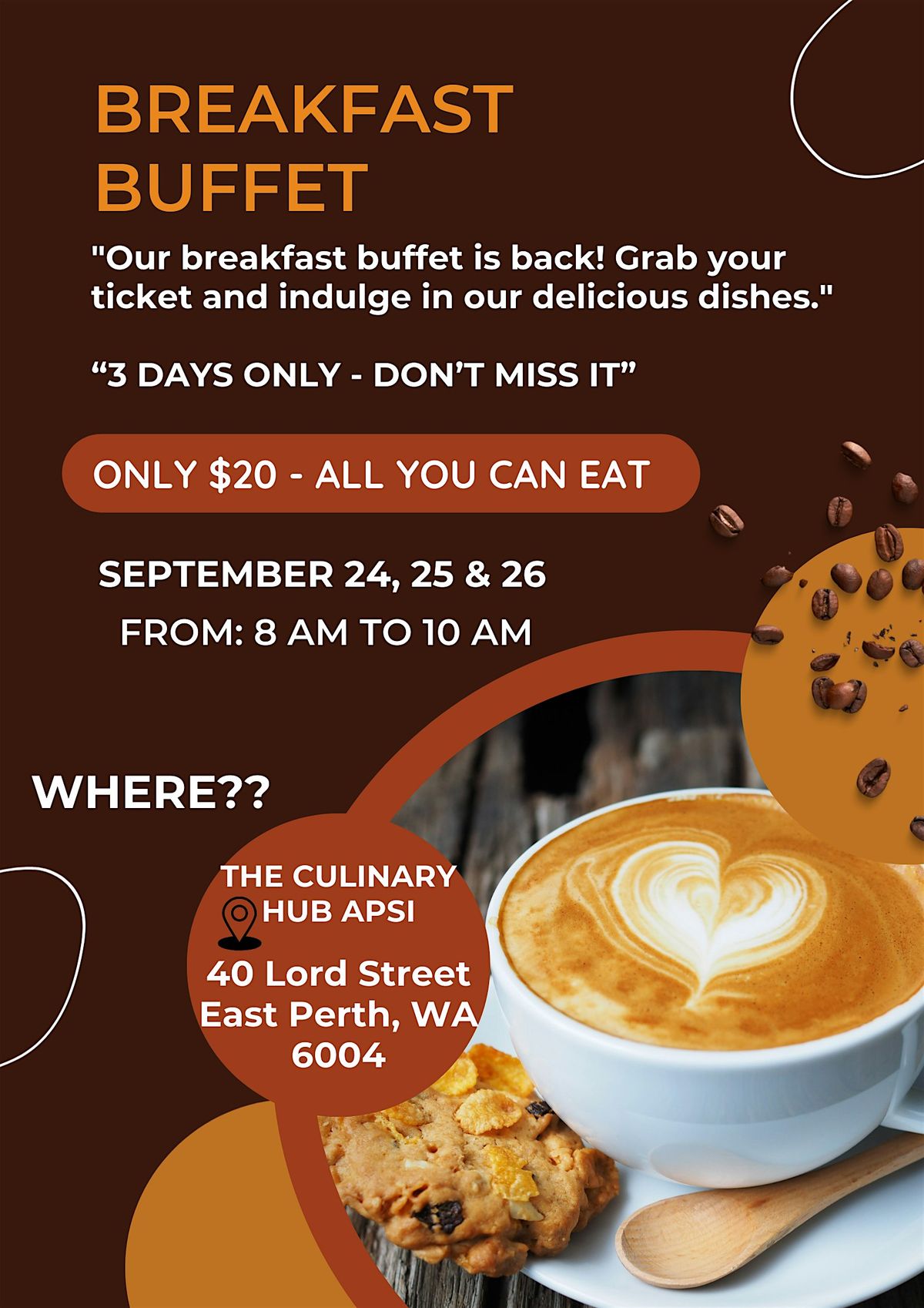 Breakfast Buffet Experience - Wednesday, 24 September 2025 (Training ...
