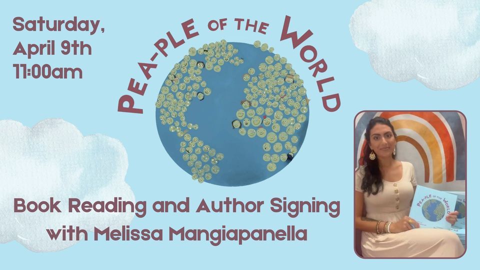 Book Reading and Signing "Pea-ple of the World" with Author Melissa ...