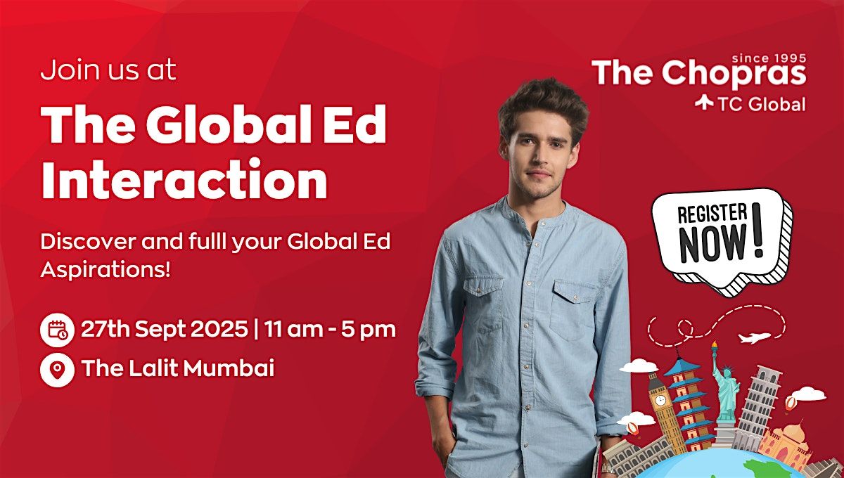 Global Ed Interaction In Mumbai 2025 at The Lalit Mumbai on 27th ...