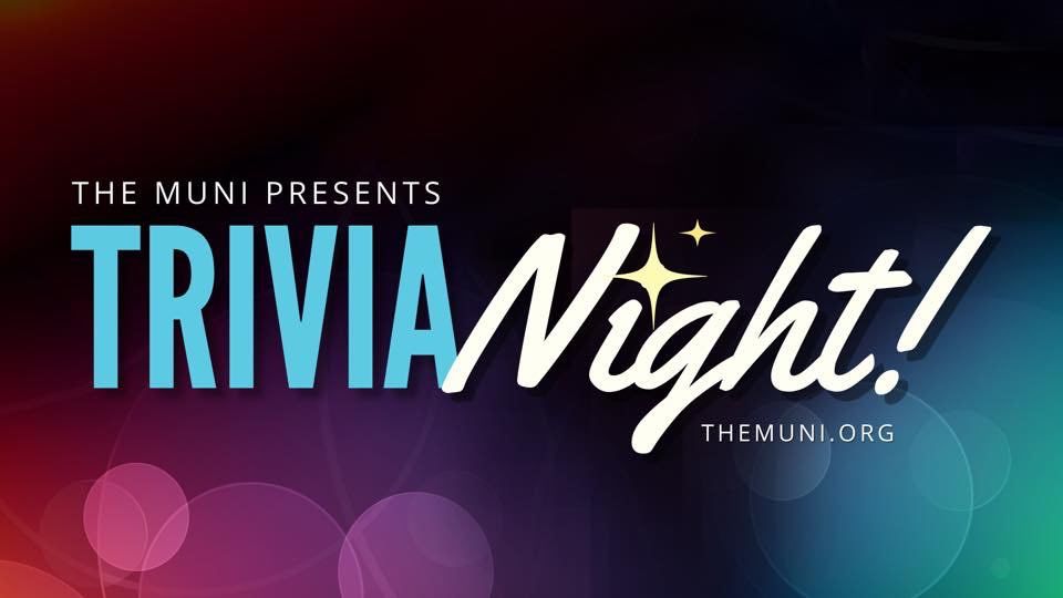 Muni Trivia Night! at Hoogland Center for the Arts, Springfield on 29th ...