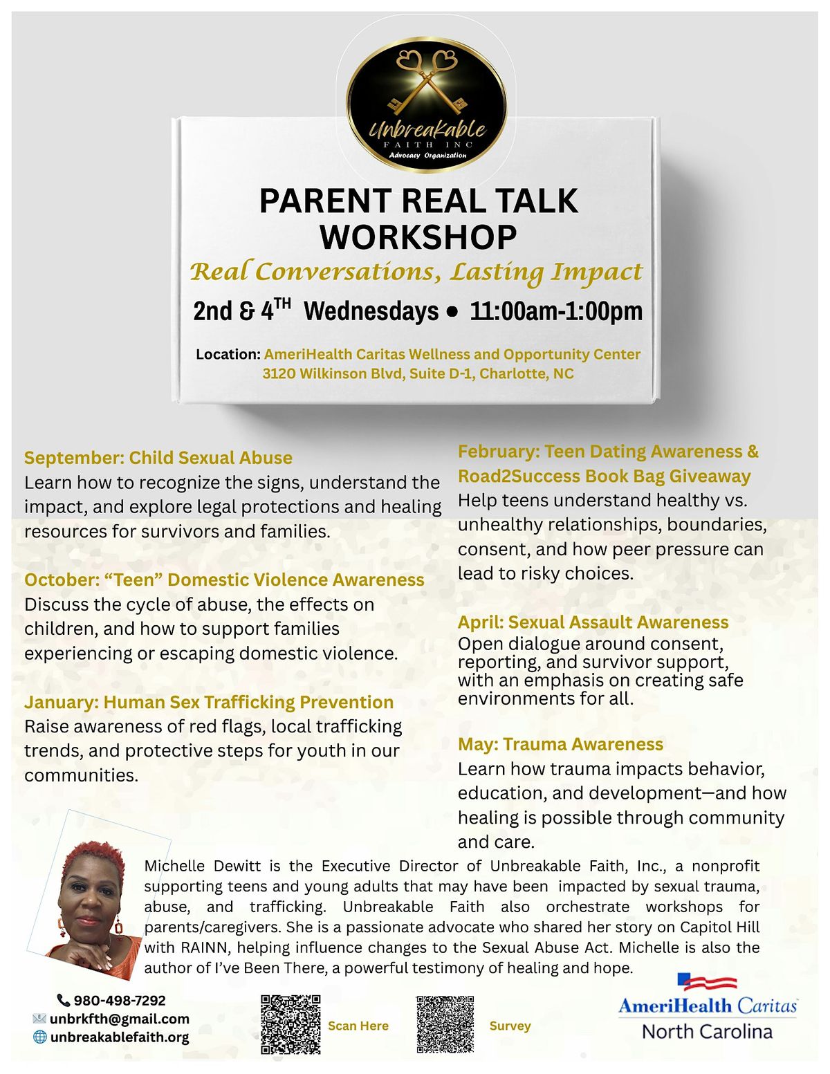 Unbreakable Faith Advocacy Inc: Parent Real Talk Preventing Child Abuse ...