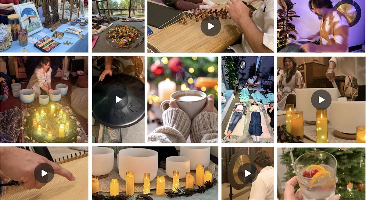 Cider & Sound — Holiday Sound Bath, Seasonal Treats + Makers Market at ...