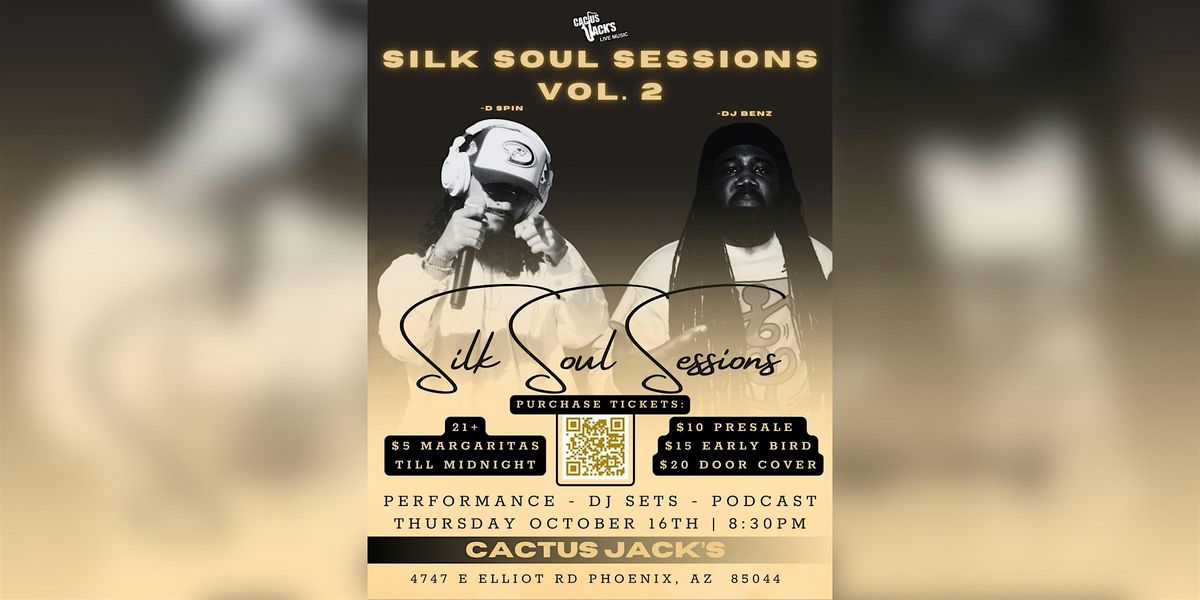 Silk Soul Sessions Vol. 2 at Legacy Lounge, Chandler on 11th October, 2025