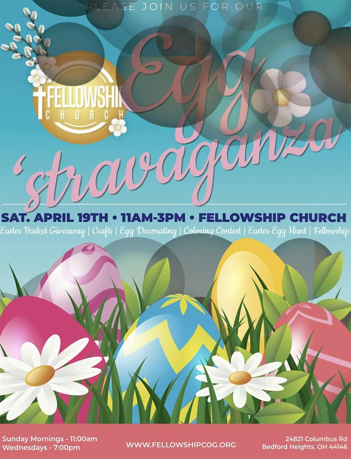 Egg-stravaganza at Fellowship Church of God, Bedford on 19th April, 2025