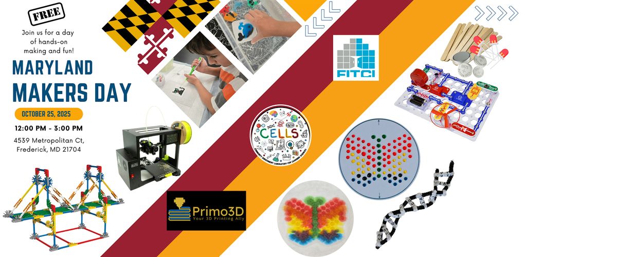 Maryland Makers Day at 4539 Metropolitan Ct, Frederick on 25th October ...