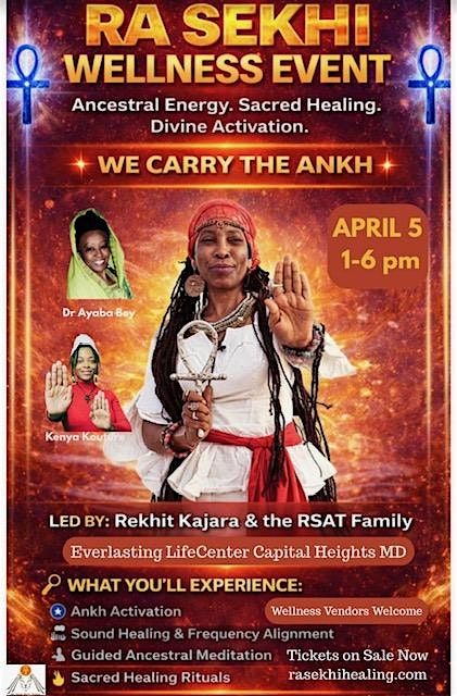 Ra Sekhi Ankh Awakening at ELife Restaurant (Everlasting Life Vegan ...