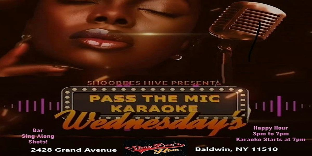 PASS THE MIC KARAOKE at Shoobee’s at the Hive, Baldwin on 18th December ...