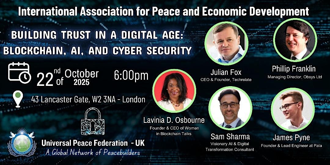 Building Trust in a Digital Age: Blockchain, AI, and Cyber Security at ...