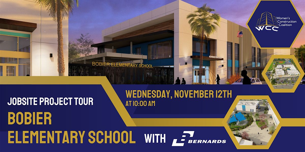 Bobier Elementary Jobsite Tour with Bernards at 220 W Bobier Dr, Vista ...
