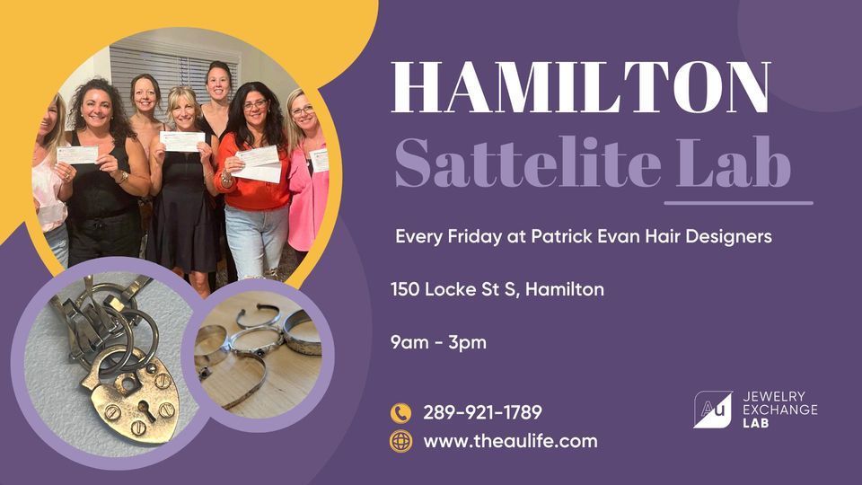 Au Lab HAMILTON Location *FRIDAYS* | Patrick Evan Hair Designers ...