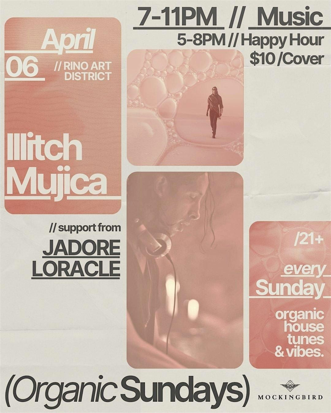 Organic Sundays @ Mockingbird at Mockingbird, Denver on 6th April, 2025