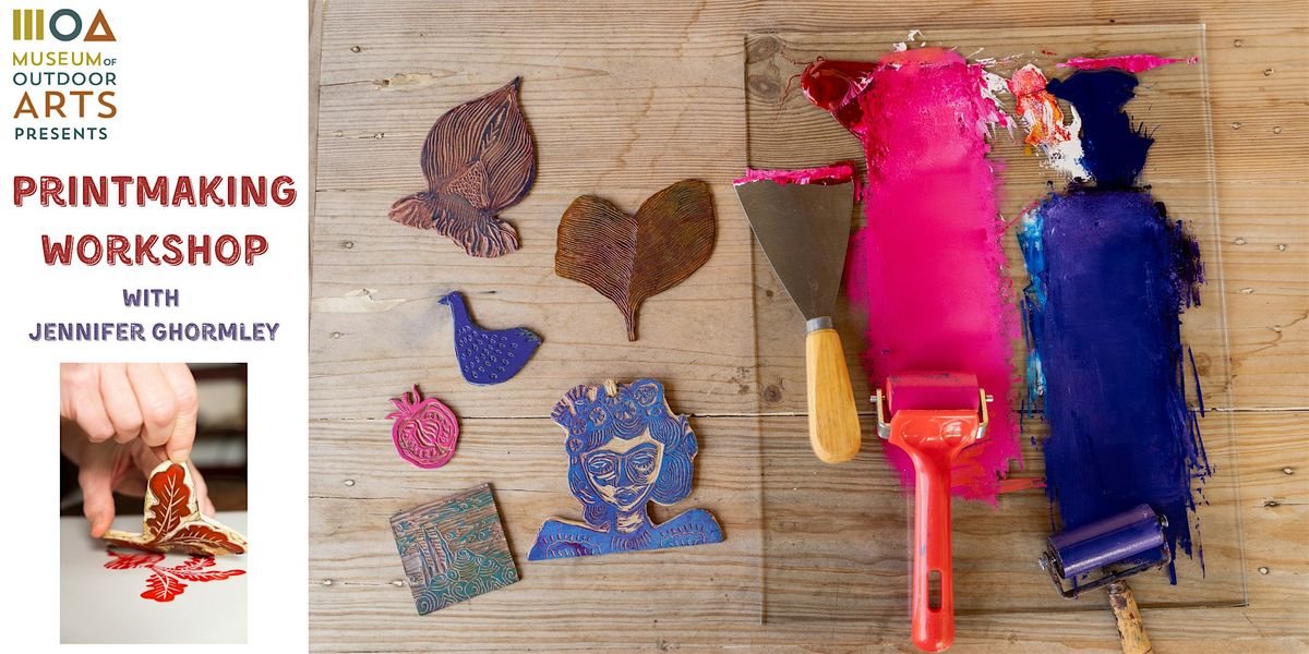 Printmaking Art Workshop with Jennifer Ghormley at Marjorie Park ...